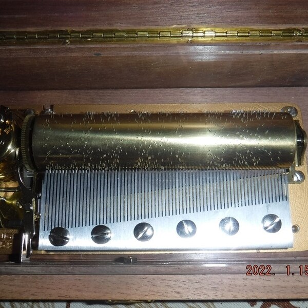 Antique Music Box - Etsy