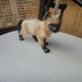 Siamese Cat Figurines Lefton Stamp on Bottom H6537 - Etsy