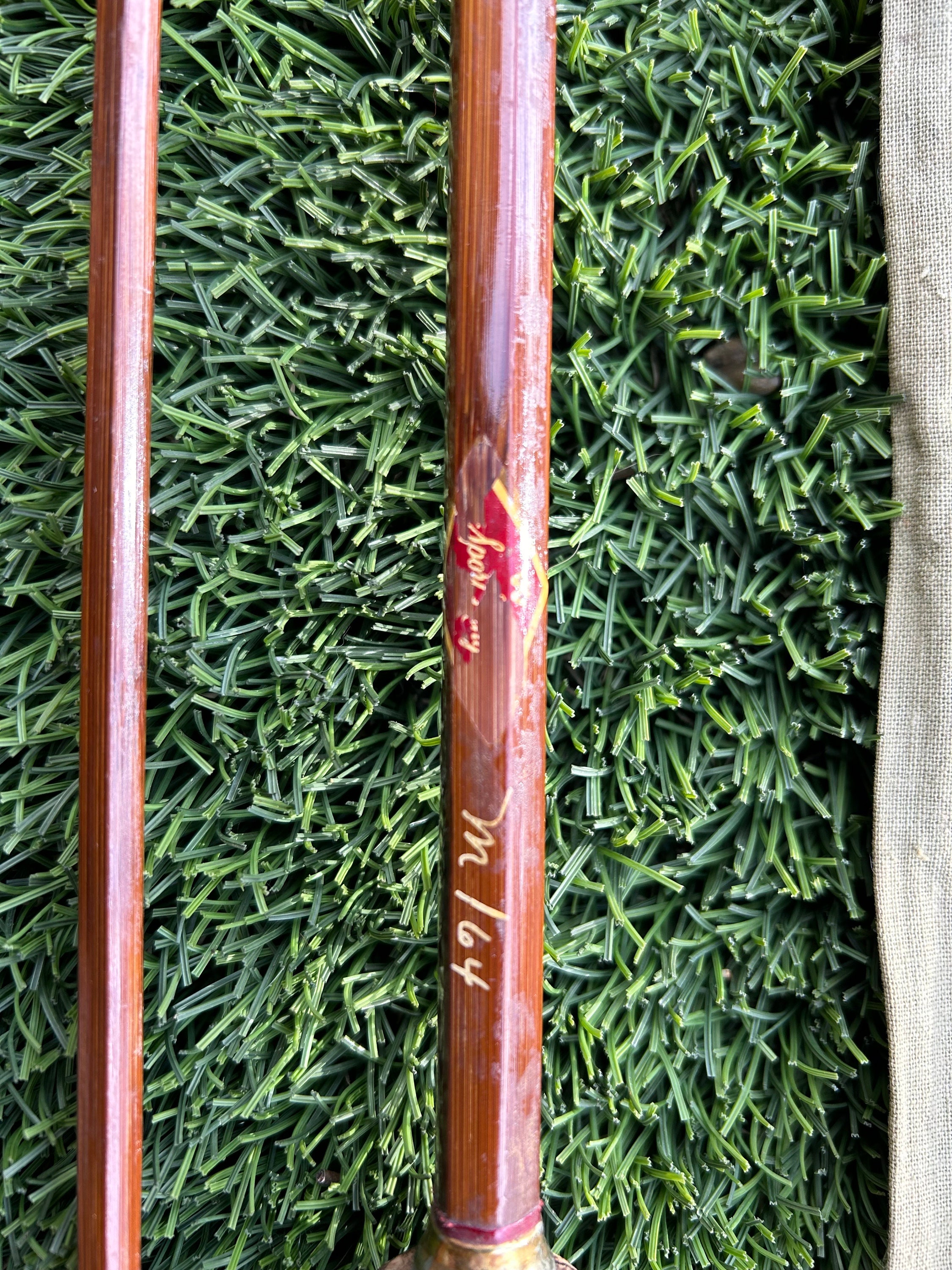 Fly Rod Sport King Model 64 tonkin Cane 3PC Bamboo Fly Rod Approx 8.5 ...