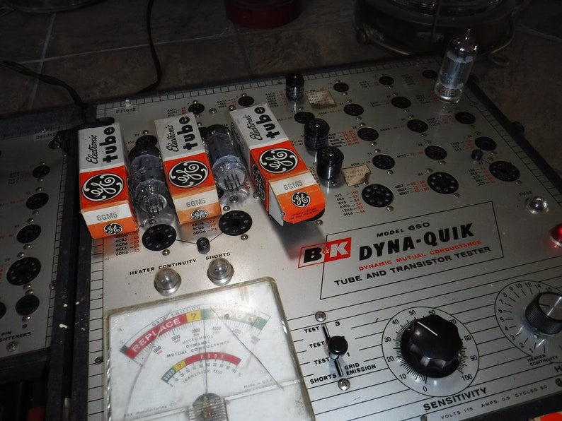 6GM5 GE Tubes X 5 - Etsy