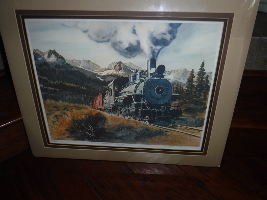 Taylor Blakely Northbound Train authenticated Lithograph 234/450 signed ...