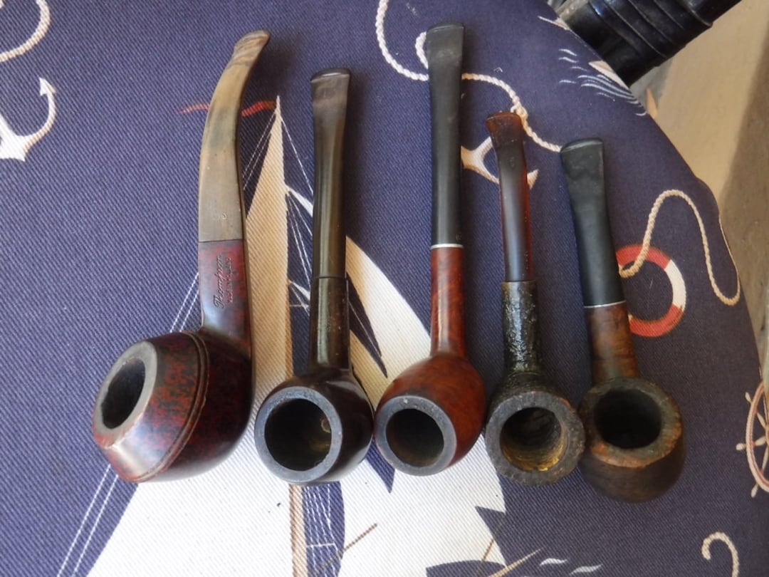 Tobacco Pipes/briars X 7 Colossals, Bruyere, Dr. G., Yello-bole ...