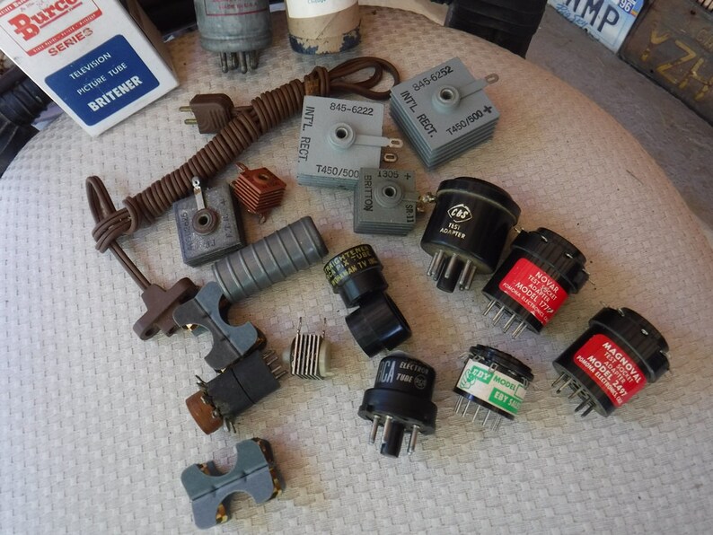 Kemlite S55-b Tube, Magnoval 2497, Novar 1779, Metallic Rectifiers ...