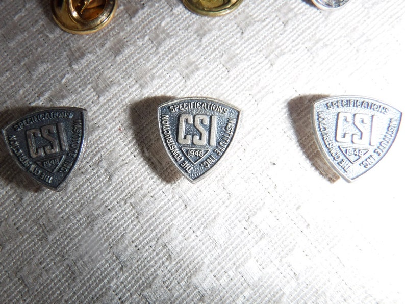 CSI the Construction Specifications Institute Inc. Lapel Pins - Etsy