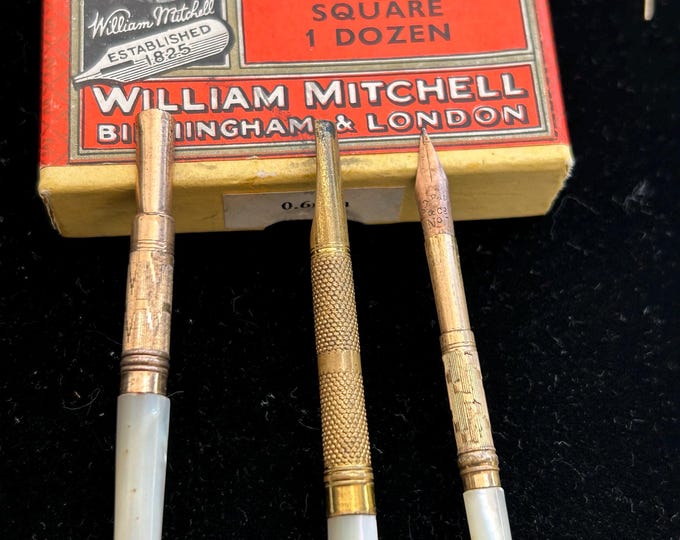 Dip Pens Davis & Co. #1 Nib Gold MOP Handle/s X 1 and Two With Gold ...
