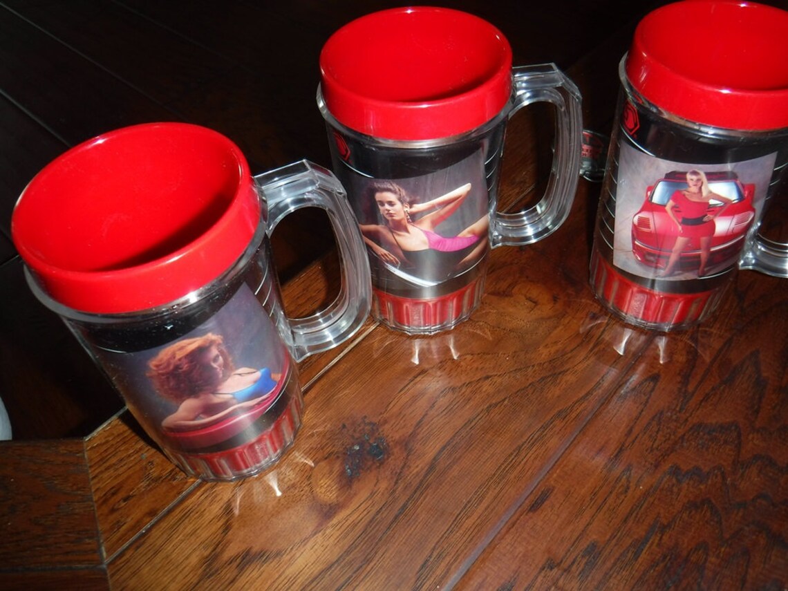 Mac Belt Buckle and Matco Classics Calendar Girl Mugs NOS (6) - Etsy