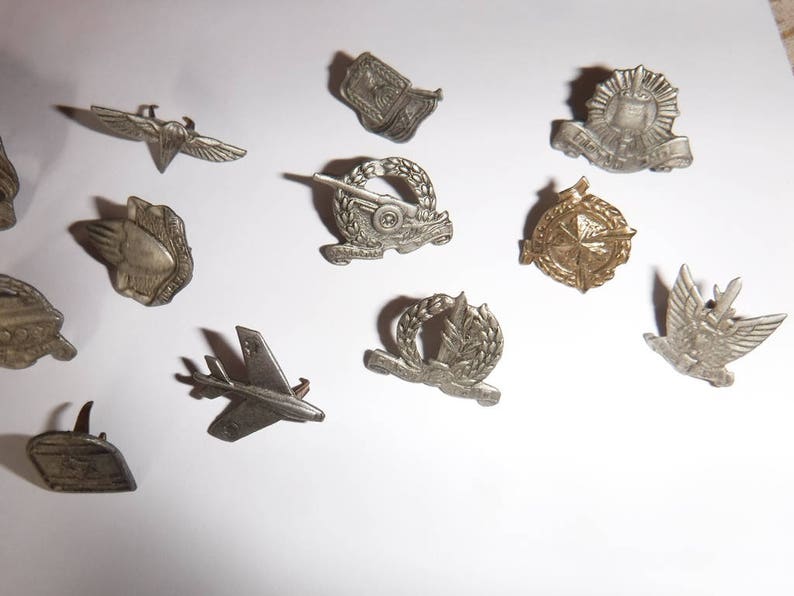 IDF Military Beret Badge Pin - Infantry Cap Badge Pins X 13 - Etsy