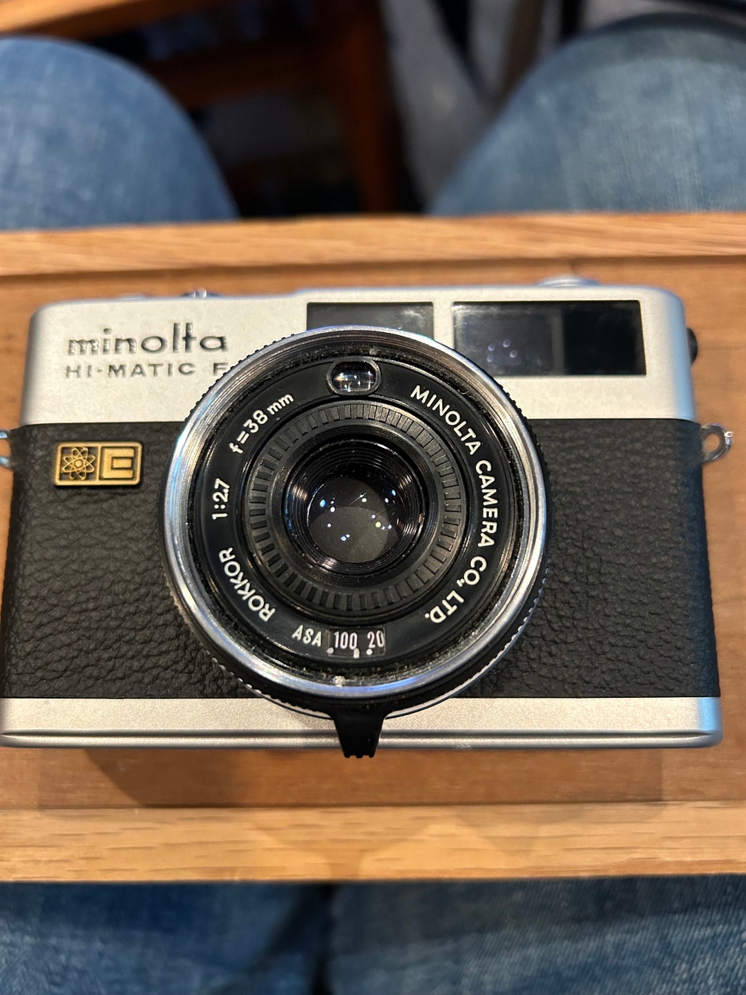 Minolta Hi-matic F 1972 Silver and Black Model 1970's - Etsy