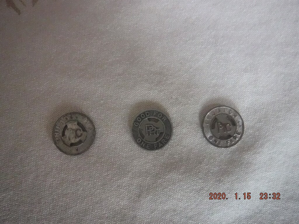 PRT-1 and PTC 2 Coins Philadelphia Rapid Transit Good for - Etsy