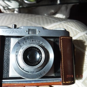 Edina Wirgin 35mm Camera Germany 1950's Edinar 1:3.5/43 Wirgin ...