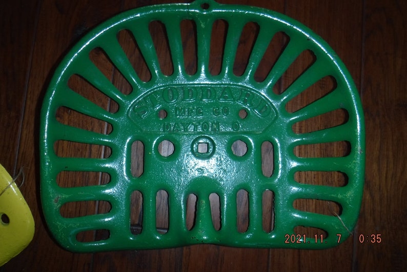 Tractor Implement Seats X 2 Stoddard Mfg. and Western Roller Co ...