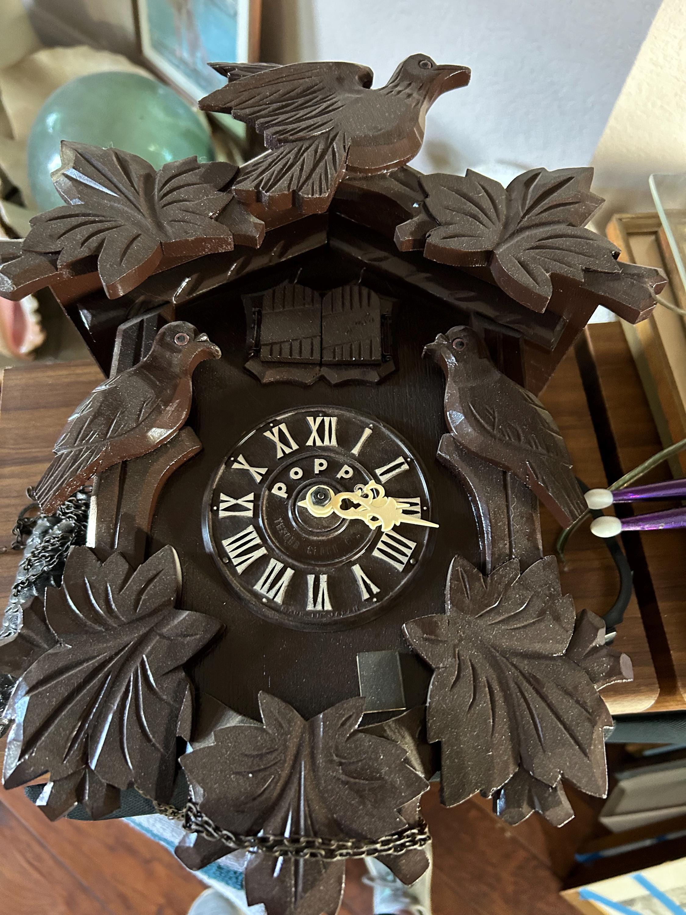 Cuckoo Clock Tezuka Poppo Japan 816 in Fine Working Condition - Etsy