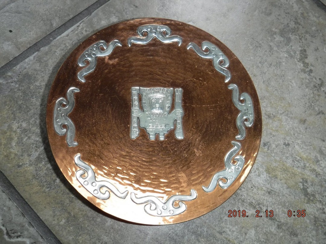 Vicky Peruvian Copper Bowl With Sterling Silver Accents - Etsy