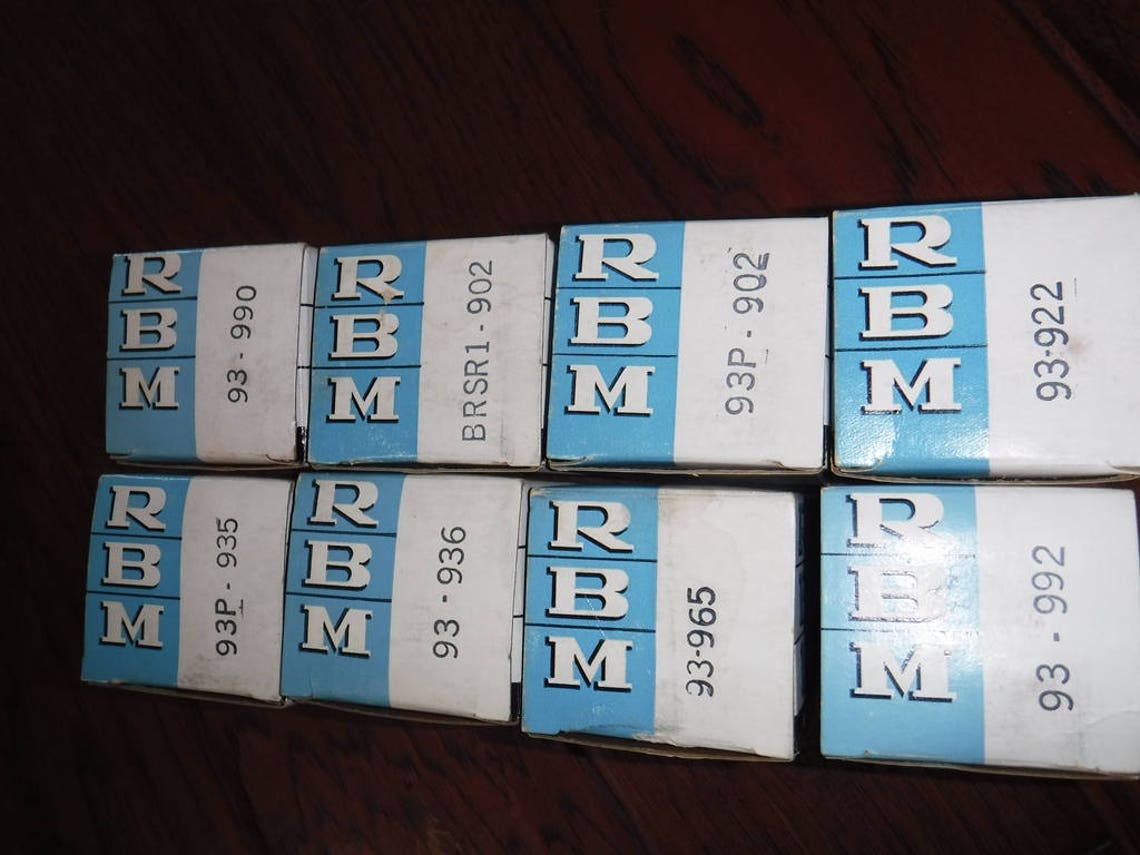 Essex RBM Controls Vintage Audio Parts Lot of 10 NOS in Boxes | Etsy