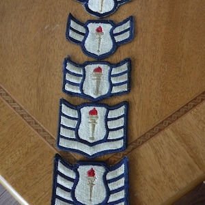 USAF Air Education ROTC Patches X 5 - Etsy