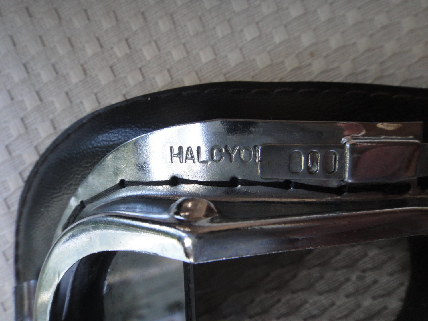 Halcyon BS 4110 Motorcycle Goggles Clear Glass Slit Lenses - Etsy