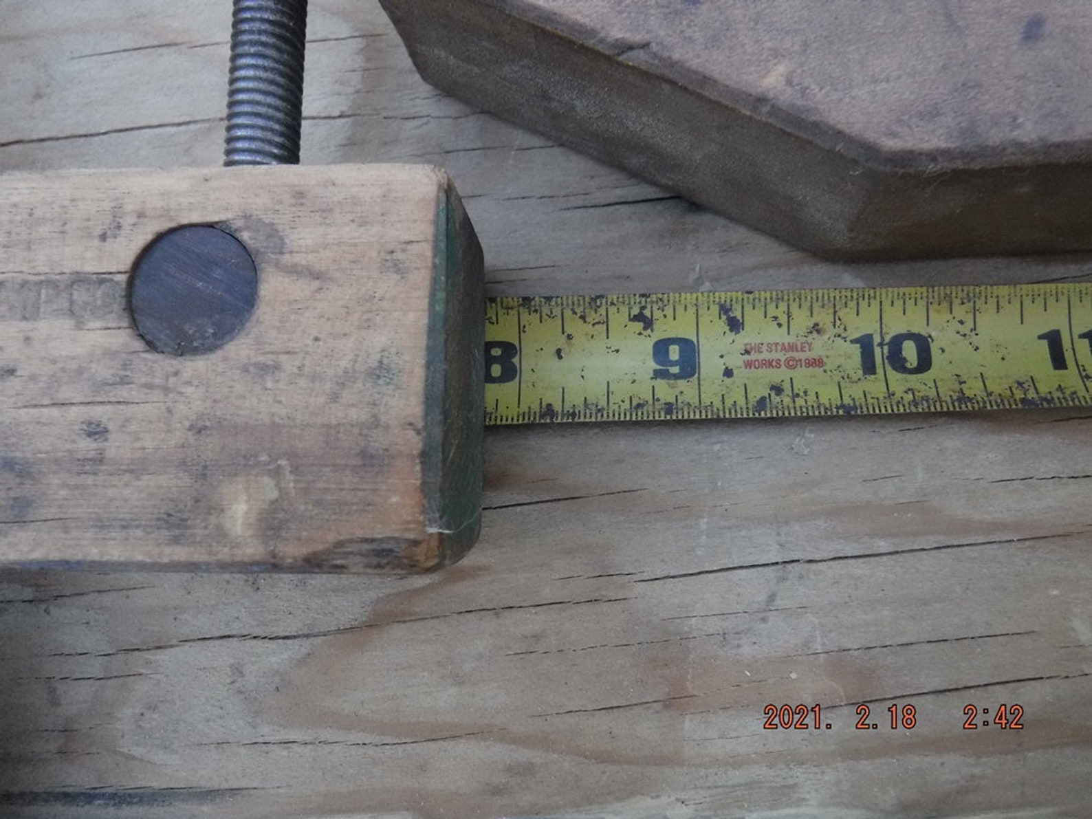 Jorgensen Clamps Vintage Adjustable Wood Clamps Are 8" Wide and Screws ...