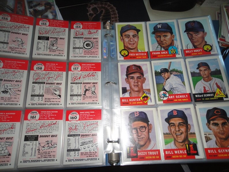Topps 1991 Topps Baseball Archives the Ultimate 1953 Series Complete ...
