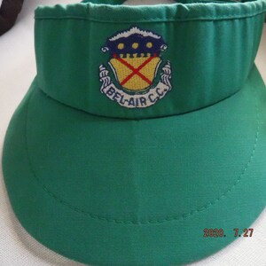 Bel - Air Country Club Vintage Visor Made by Cali - Fame of California ...