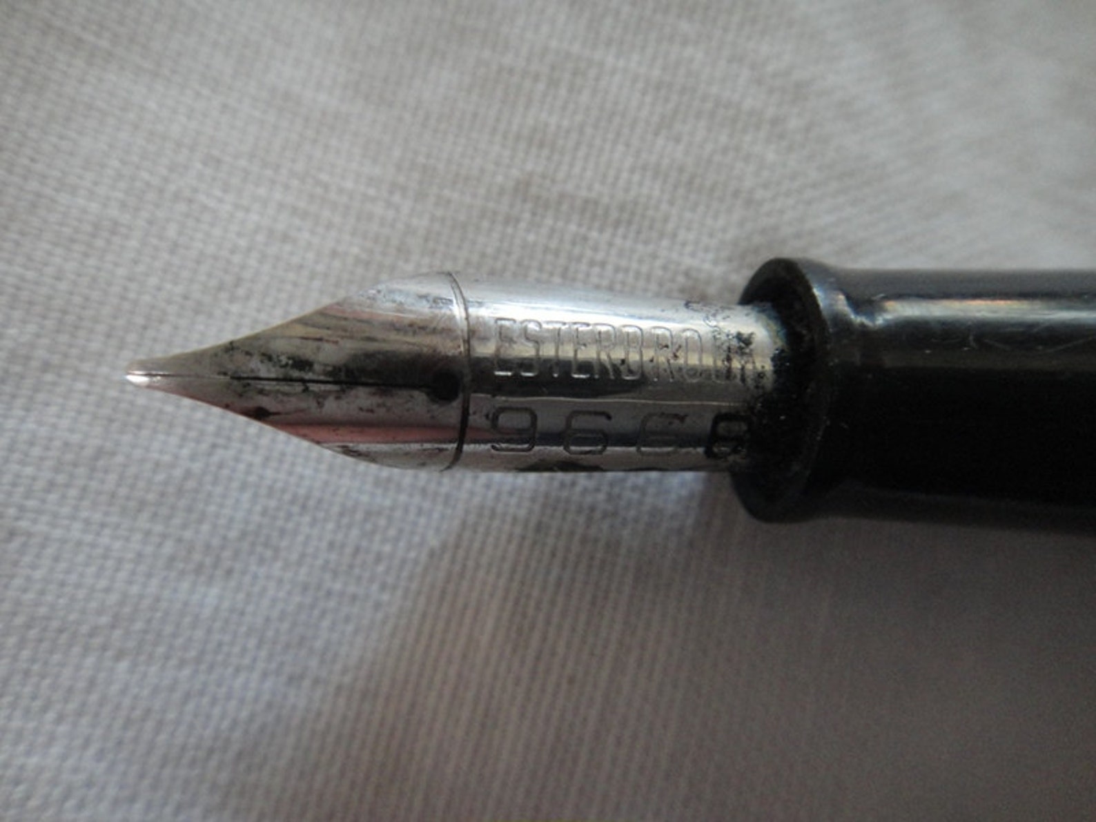 Esterbrook "dip-less" Fountain Pen With 9666 Nib, Nibs & Japanese Black ...
