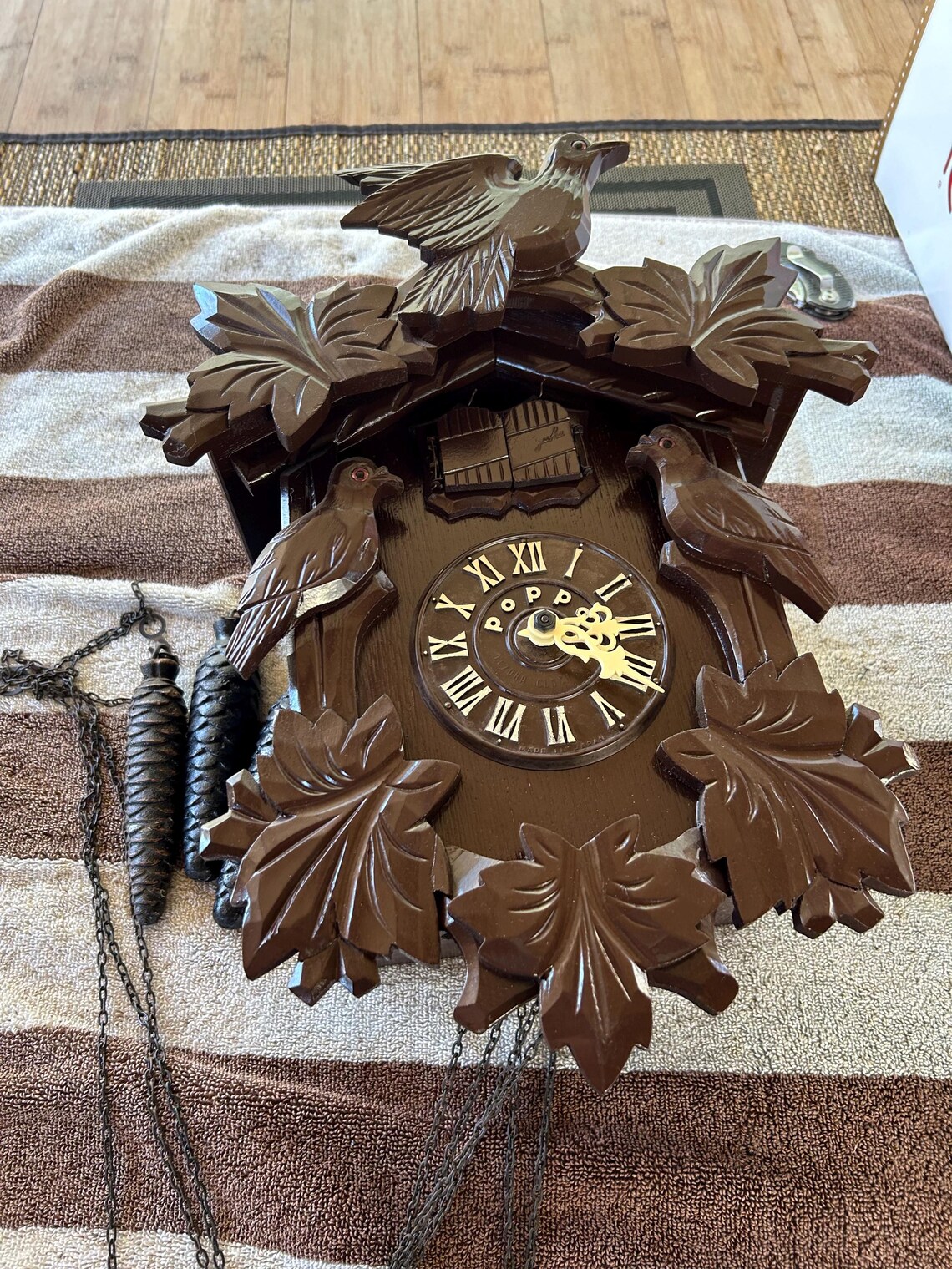 Cuckoo Clock Tezuka Poppo Japan 816 in Fine Working Condition - Etsy