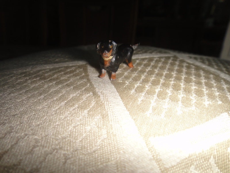 Dachshund Dog Germany Heyde? Cold Painted 1 3/4" - Etsy