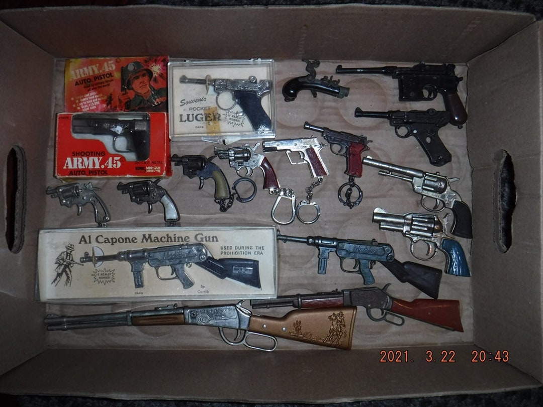 Die Cast Miniature Gun Lot of 17 Spain Italy Hong Kong and US - Etsy