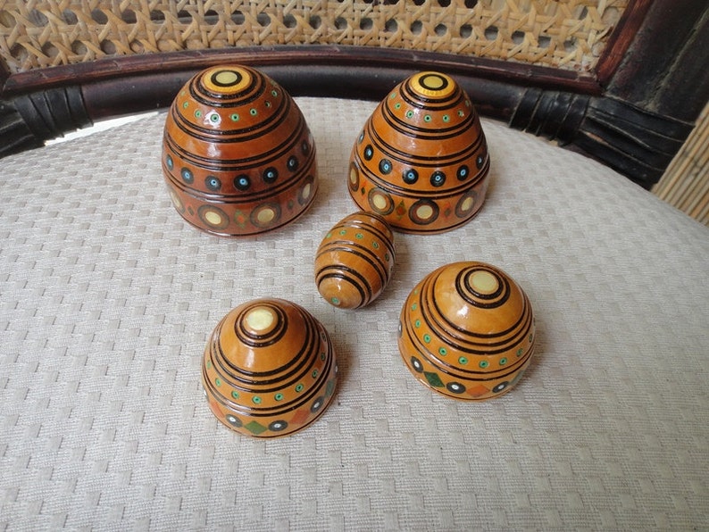 Egg Collection Russian 3 Egg Shell Inlay and More - Etsy