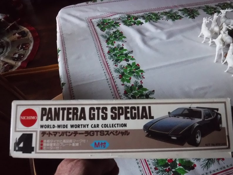 Nichimo Model Kit #WW2404 De Tomaso Pantera 1:24 GTS Special Model - Etsy