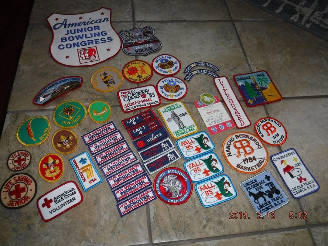 BSA Life Guard and More Patches 40++ Various Awards and Subject Matter ...
