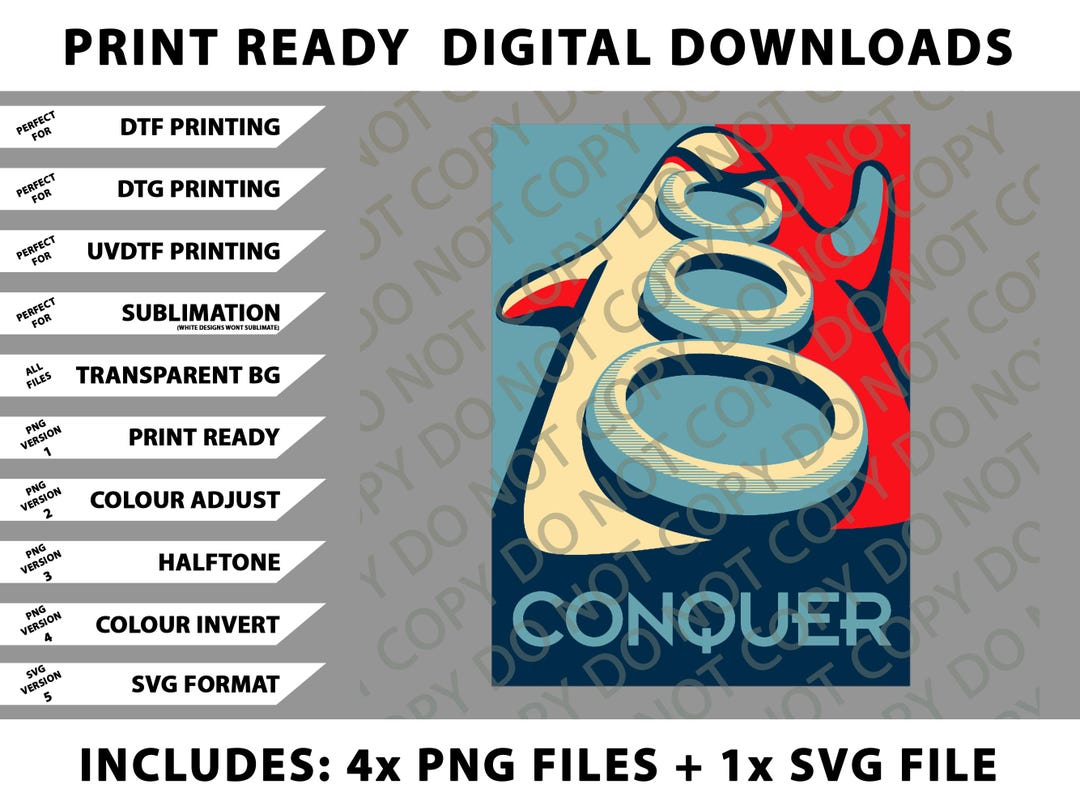 Conquer Png Bundle, SVG Files, Digital Downloads - Etsy UK