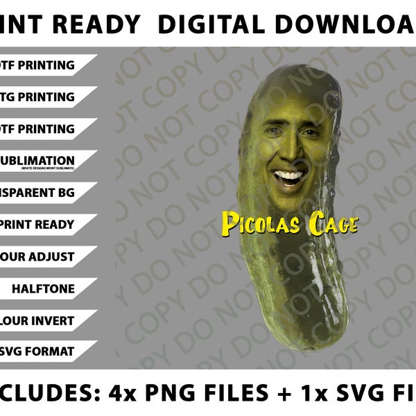 “picolas Cage” - Etsy
