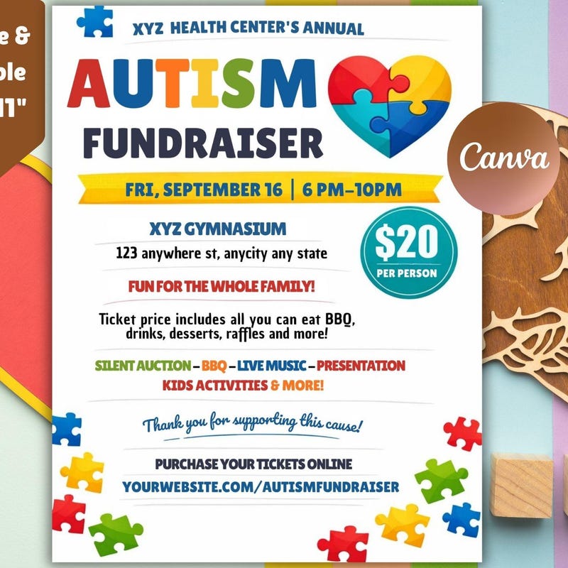 Autism Awareness Spirit Week Ideas - Etsy