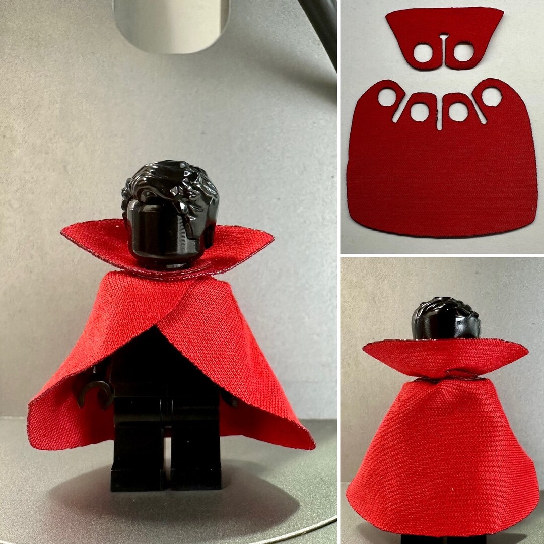 Pick 10 Custom Cloaks and Collar for Lego Minifigures Cloth Capes ...