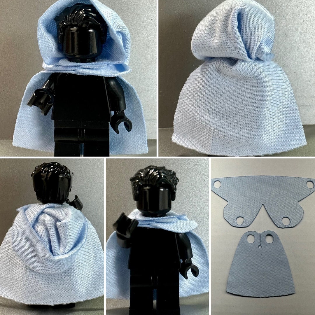 Pick 5 Custom Cape and Hood for Lego Minifigures Cloth Capes Variety of ...
