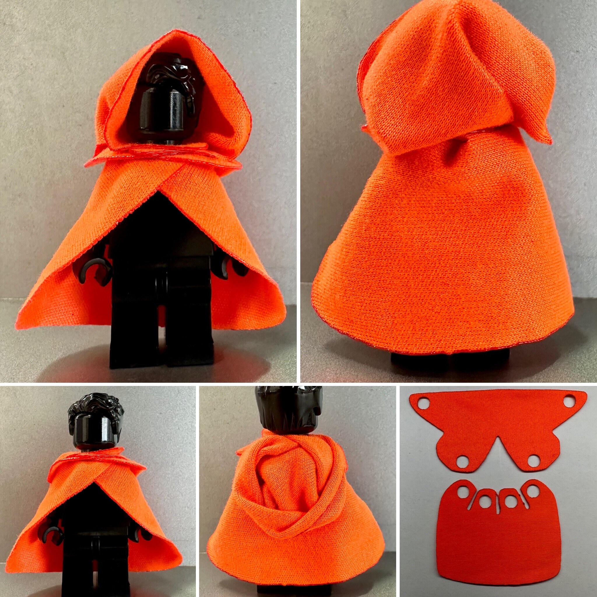 Pick 5 Custom Cloak and Hood for Lego Minifigures Cloth Capes - Etsy