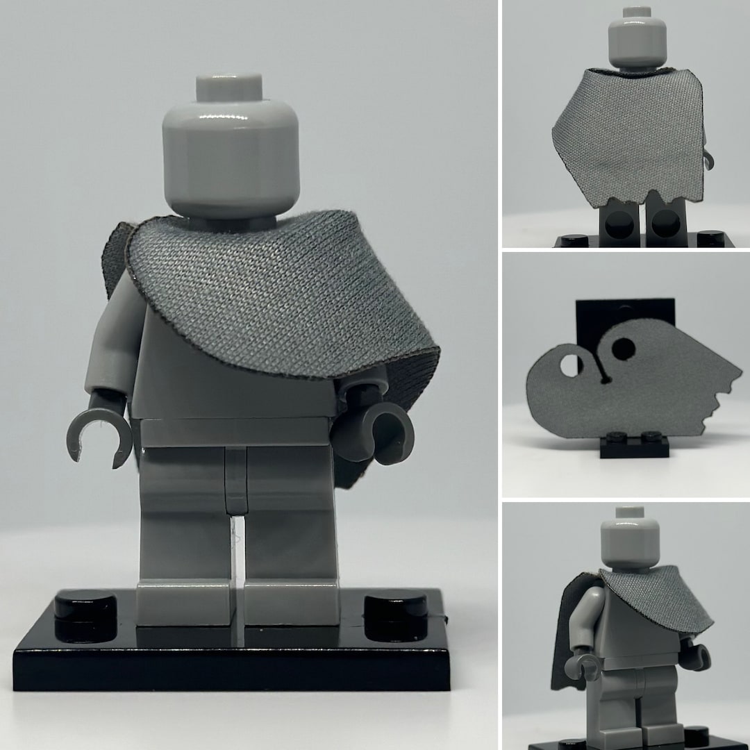 Pick 5 Custom Poncho Tattered Asymmetric Cloth Obi-wan Style for Lego ...