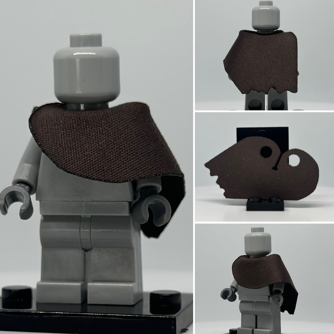 Pick 10 Custom Poncho Tattered Asymmetric Cloth Obi-wan Style for Lego ...