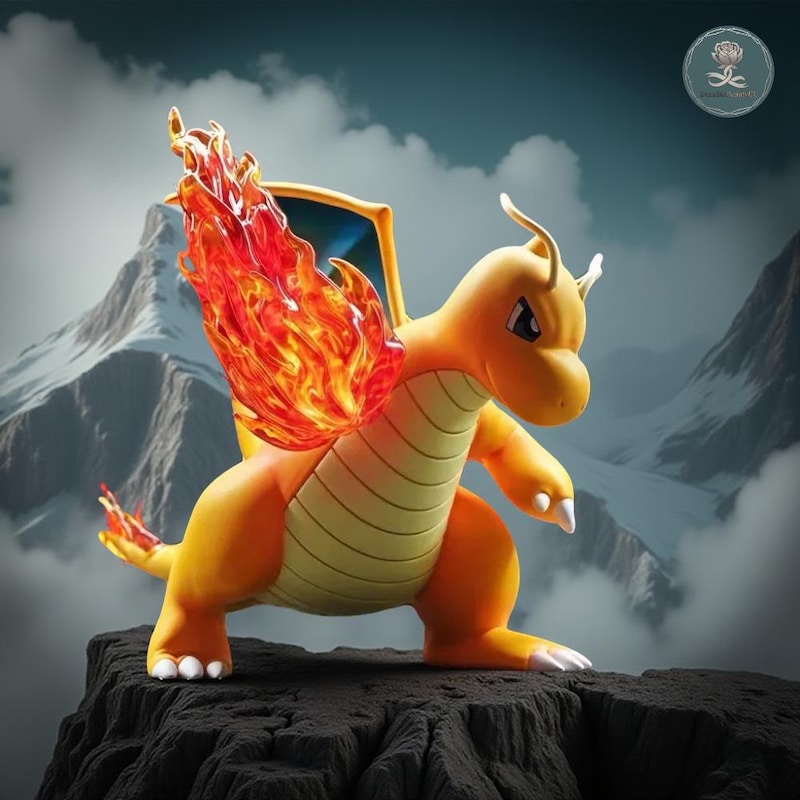 Dragonite Resin Statue - Etsy