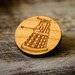 Dalek Brooch, Laser Wood Cut - Etsy