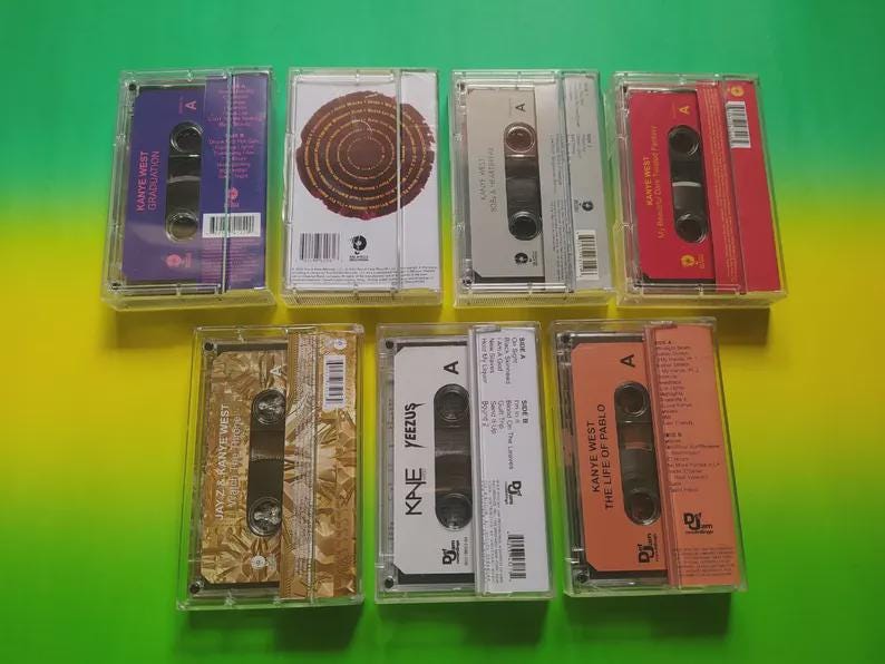 Kanye West – Cassette Tape | Hip-hop / Rap | Classic Albums Collection ...