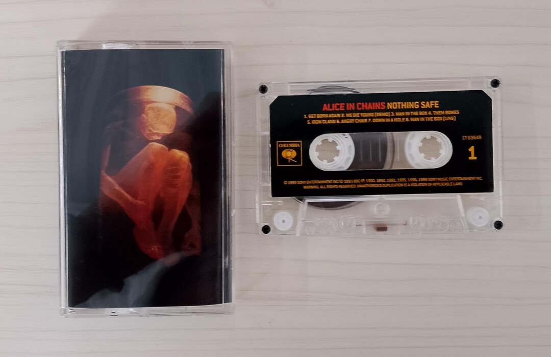 Alice in Chains – Nothing Safe Cassette Tape | Grunge / Alternative ...