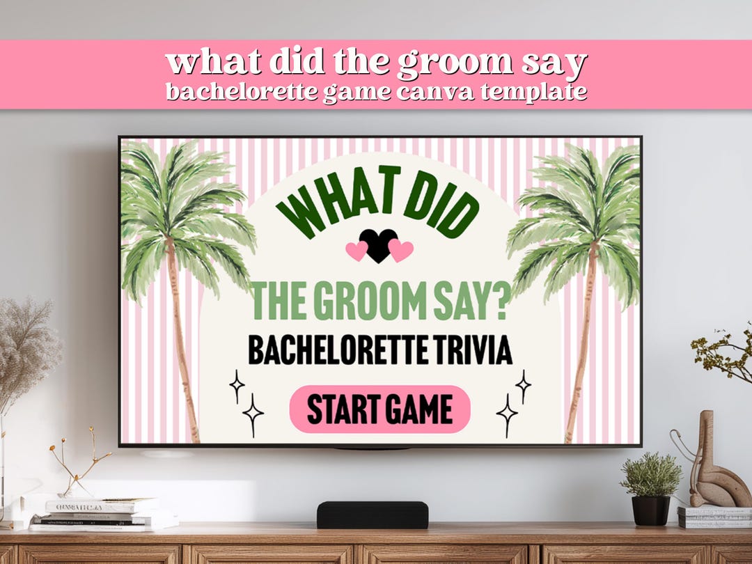 Bach Royale Was hat der Bräutigam gesagt Game Template | Braut Trivia ...
