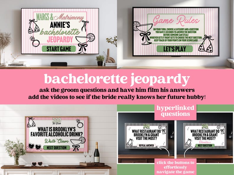Margs & Matrimony Bachelorette Game Bundle | Funny Bach Games | Hen Do ...