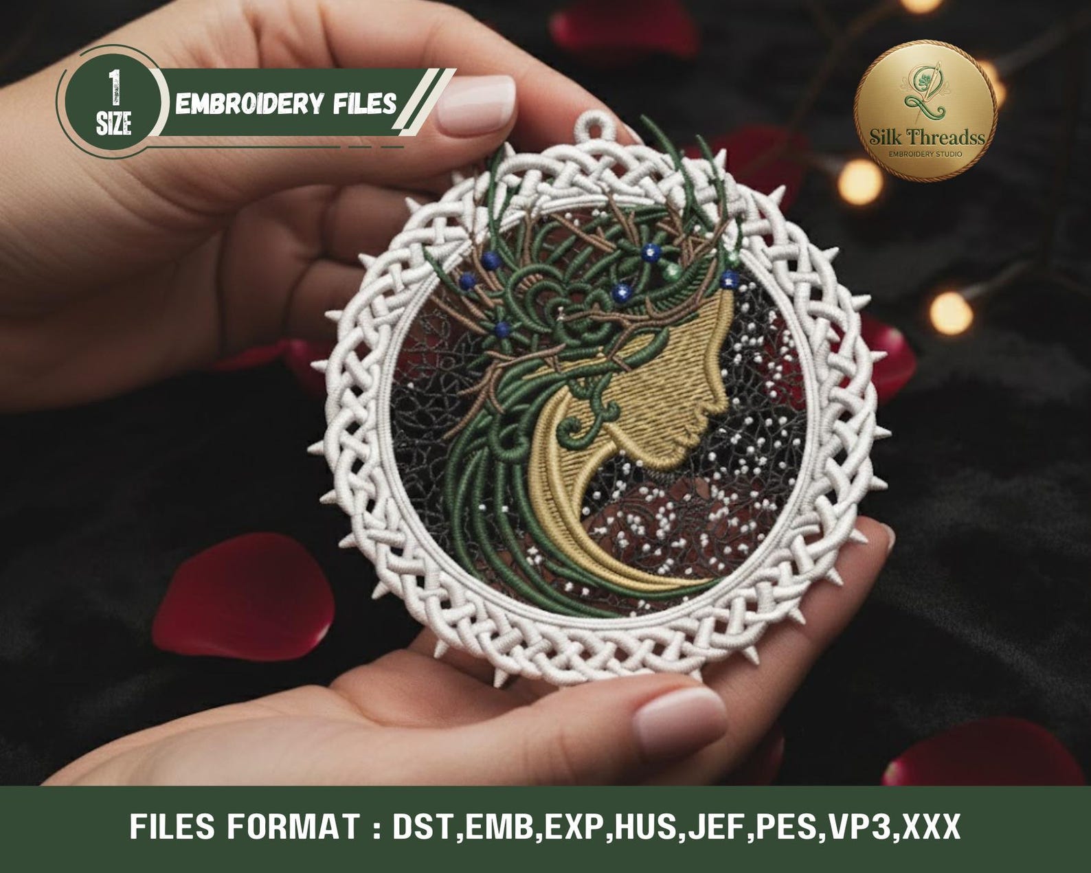 FSL Blue Beauty - Free Standing Lace Machine Embroidery Designs FSL ...