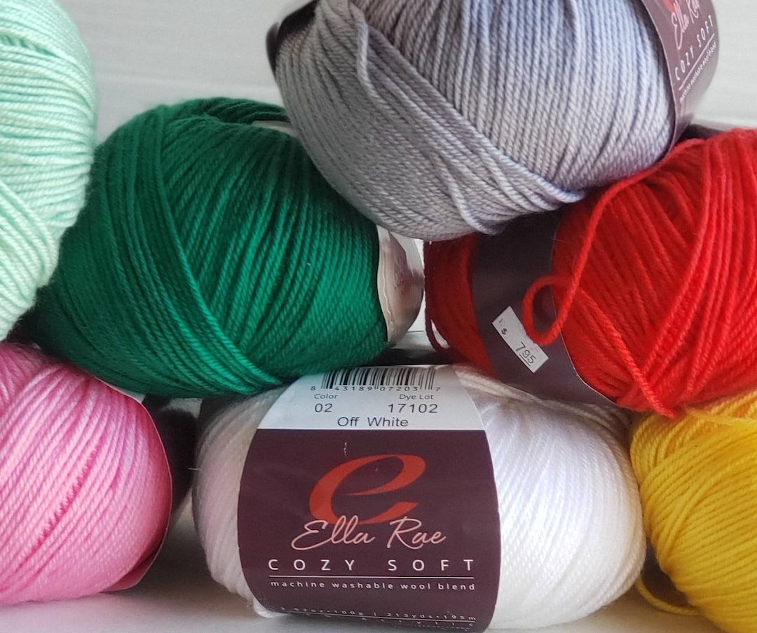 Cozy Soft Machine Washable Blend Yarn From Ella Rae - Etsy