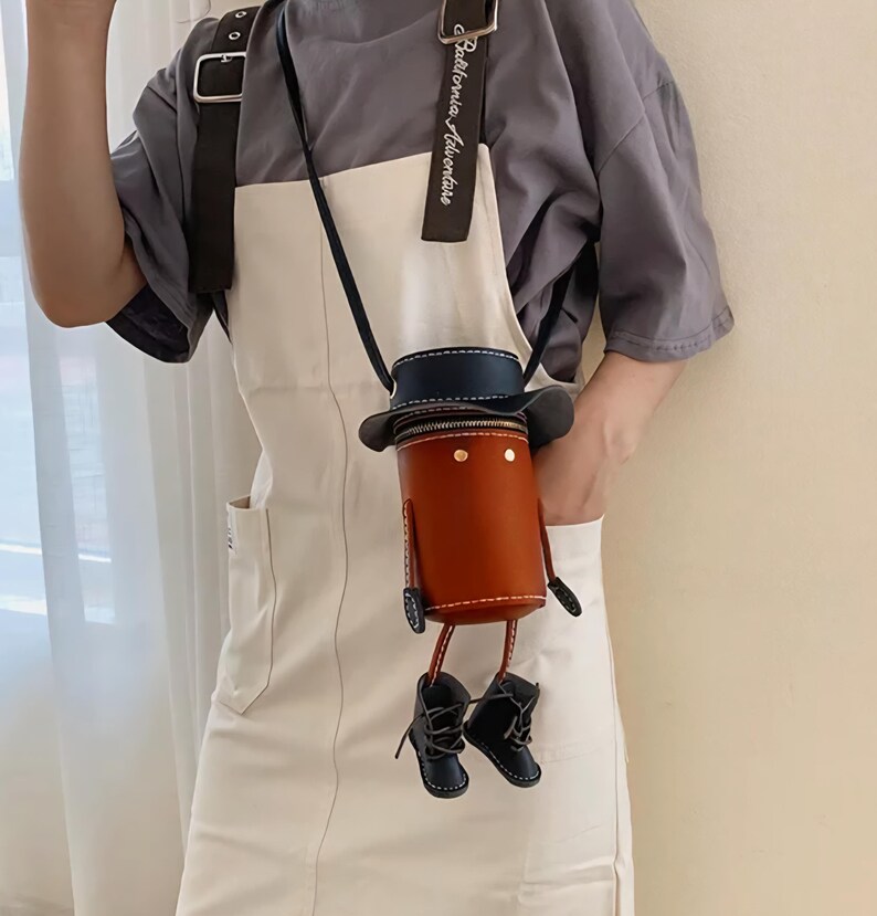 Cute Mini Crossbody Bag, Cartoon Character Purse, Unique Small Shoulder ...