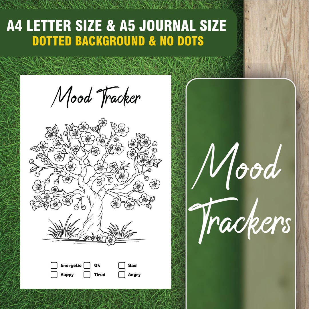 Cow Mood Tracker Printable – Farm Theme Journal Page (digital Download ...