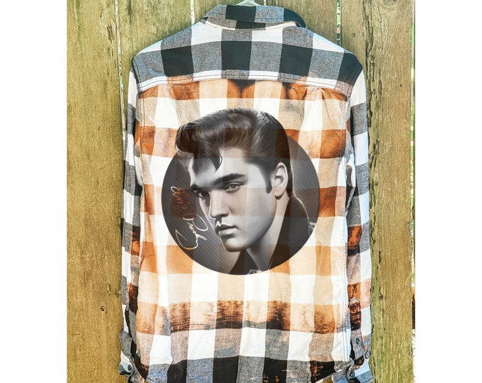 Choose Your Own Heavy Metal & Rock Band Rework Flannel Shirt - Etsy Canada