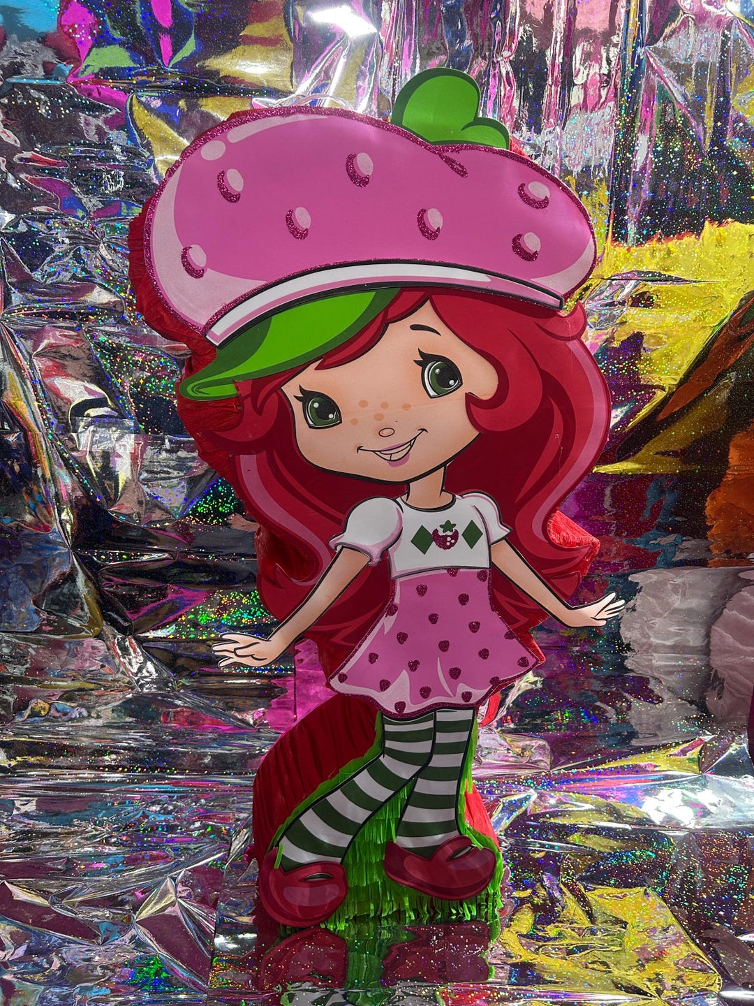Straberry Shortcake Girl Piñata - Etsy